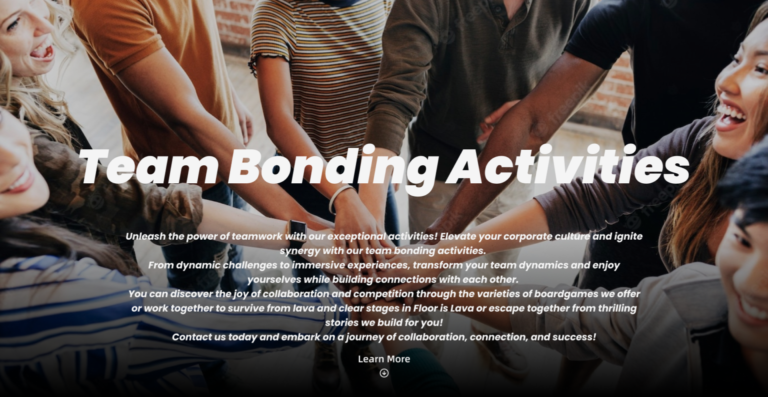 Corporate Bonding - Fresh Indoor Team Activities - INMERS